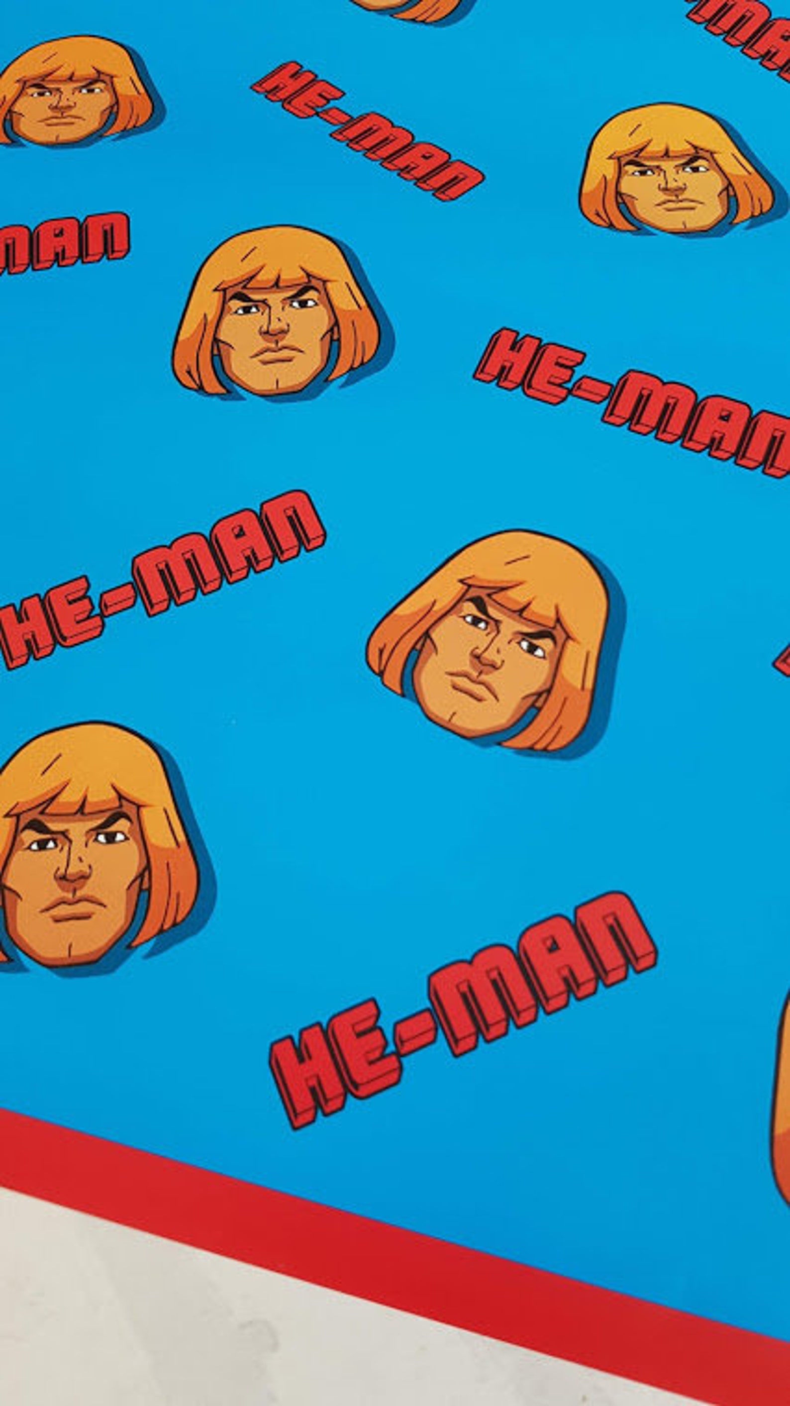 He-man Wrapping Paper He-man Gift Wrap Wrapping Paper - Etsy