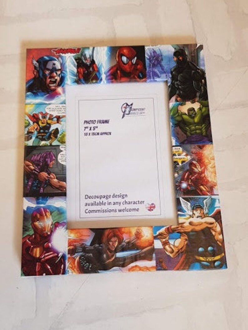 Infinity War Frame Avengers Frame Superhero Frame Comic | Etsy