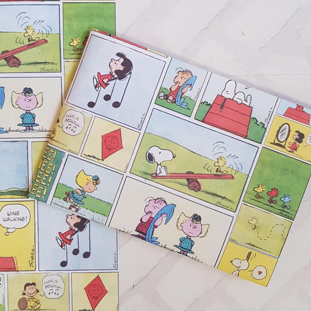 Snoopy Wrapping Paper - Snoopy Gift Wrap - Peanuts Wrapping Paper ...