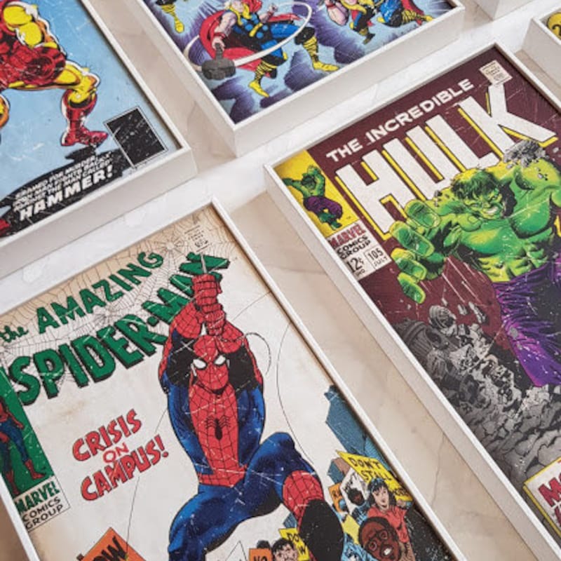Vintage Comic Book - Etsy