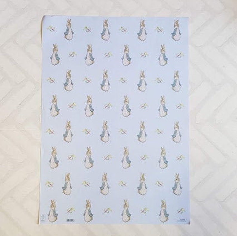 Peter Rabbit Wrapping Paper Beatrix Potter Gift Wrap Peter - Etsy UK