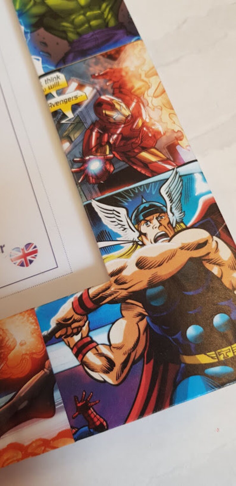 Infinity War Frame Avengers Frame Superhero Frame Comic | Etsy