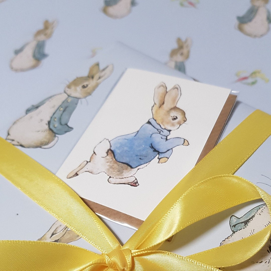 Beatrix Potter Wrapping Paper - Peter Rabbit Gift Wrap - Bunny Wrapping ...