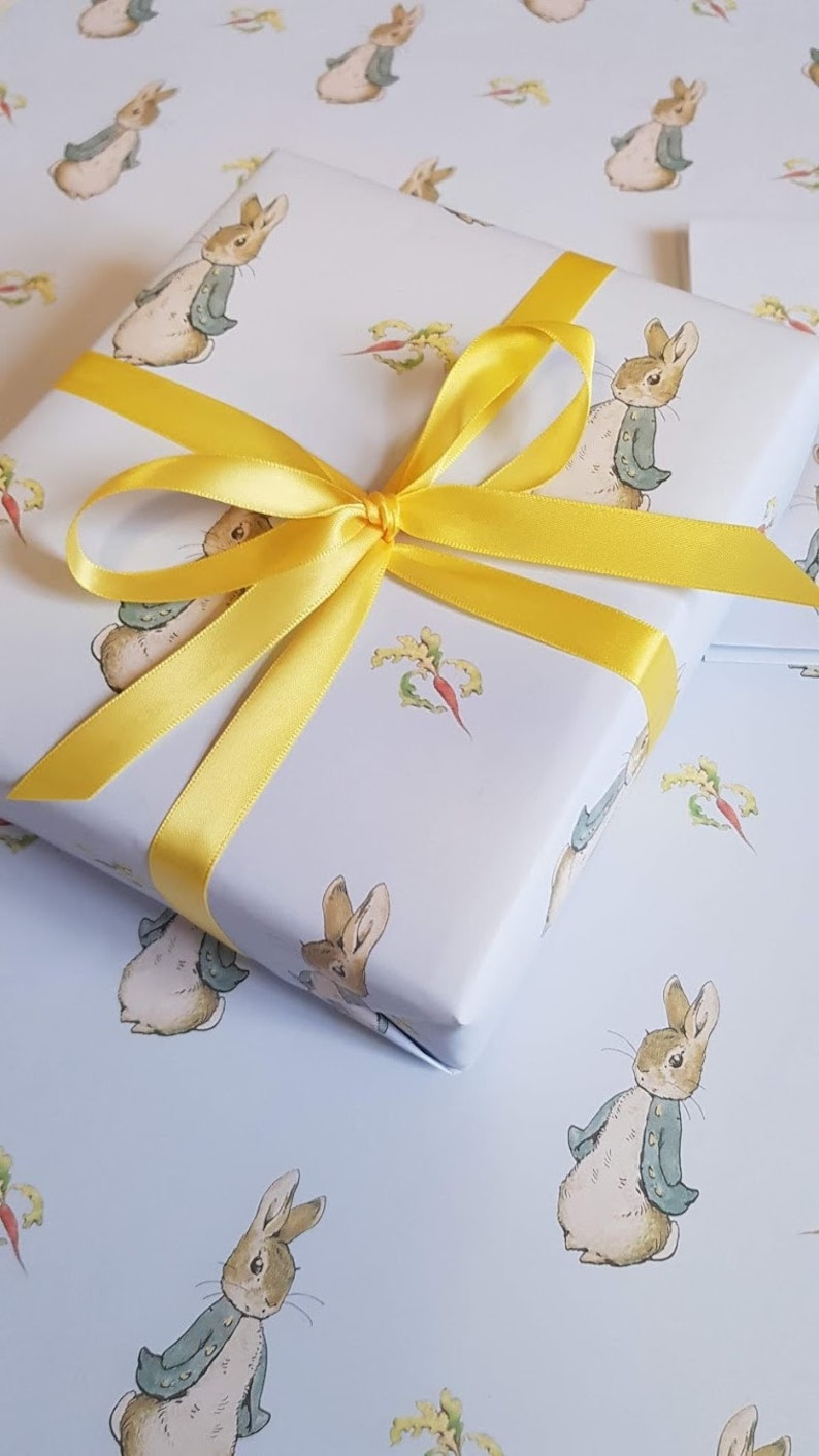 Peter Rabbit Wrapping Paper Beatrix Potter Gift Wrap Peter - Etsy UK