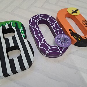 Halloween BOO - Halloween Decor - Spooky BOO - Etsy