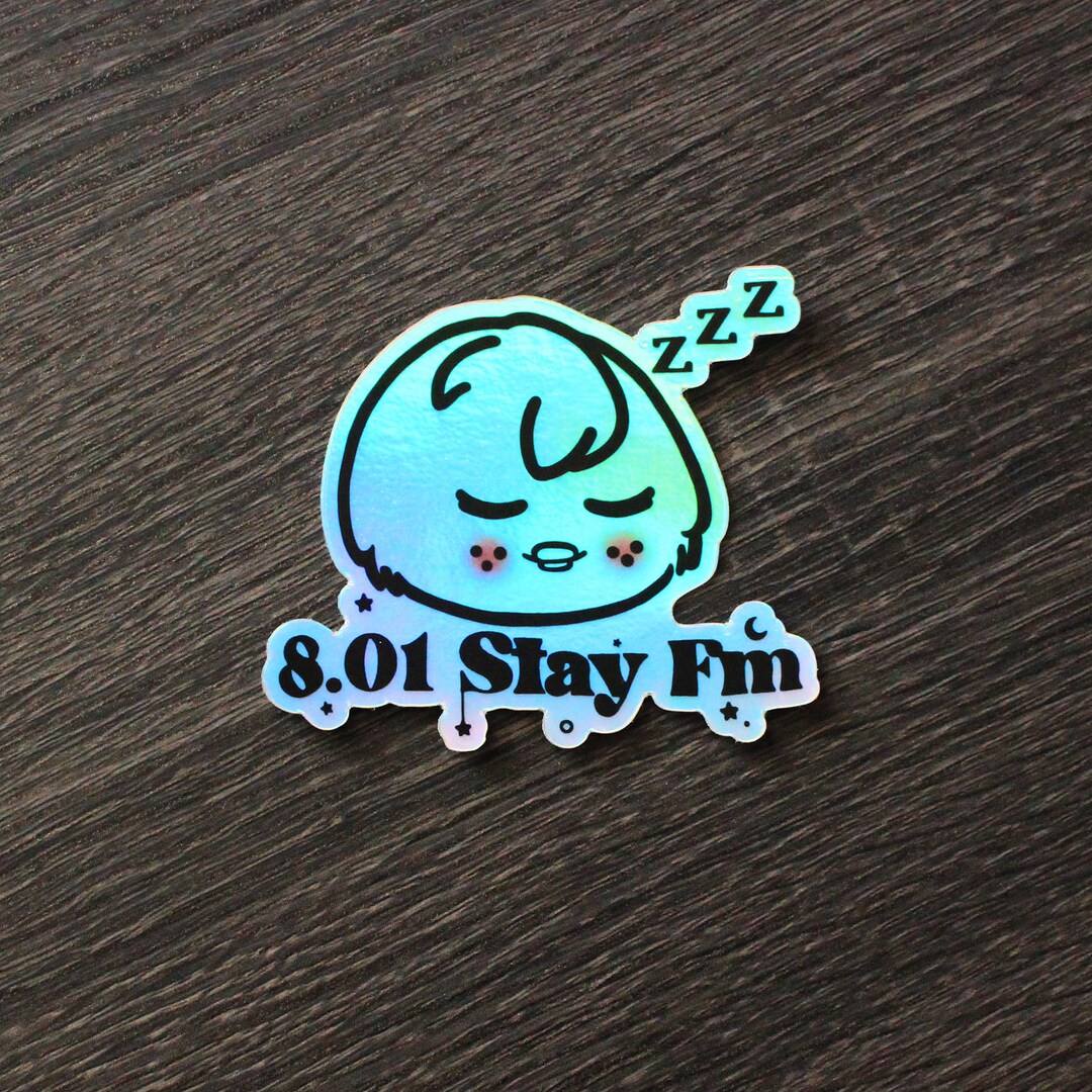 Stray Kids Bbokari STAY FM Holographic Waterproof Vinyl Sticker - Etsy