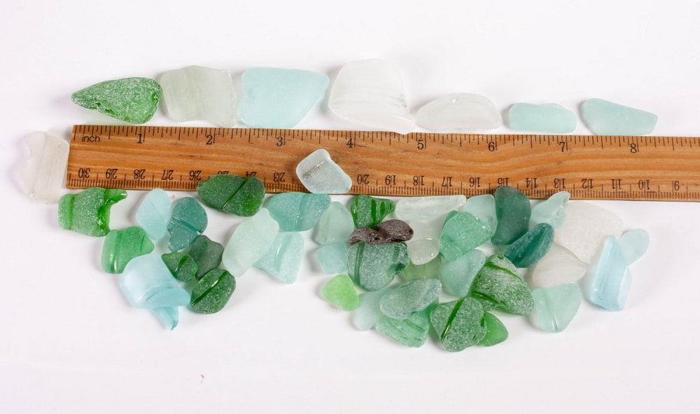Genuine Sea Glass, 50 Pieces of Natural Sea Glass, Great Jewelry Glass ...
