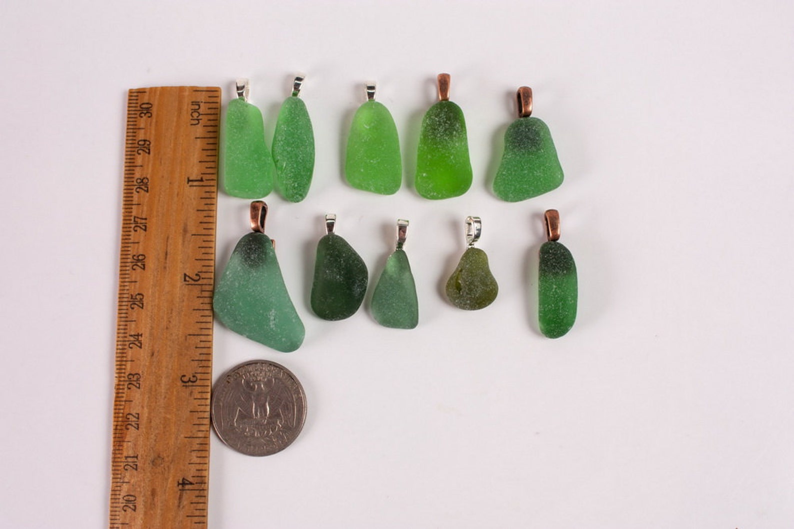 Genuine Sea Glass, 10 Pieces of Natural Sea Glass, Great Jewelry Glass ...