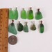 Genuine Sea Glass, 10 Pieces of Natural Sea Glass, Great Jewelry Glass ...