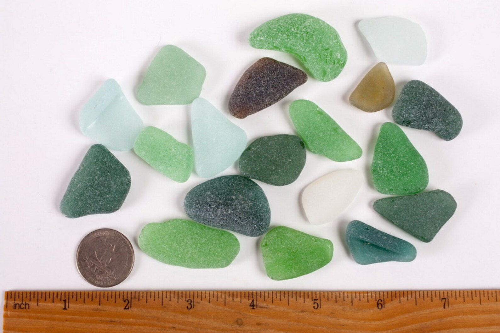 TOP Genuine Sea Glass, 20 Pieces of Natural Big Sea Glass, Jewelry ...