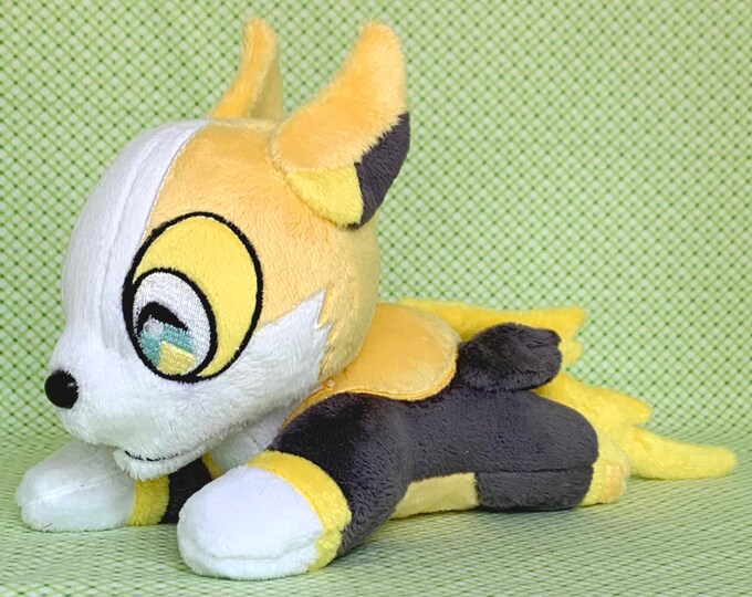 Pokemon: Boltund Custom Art Plush - Etsy