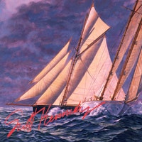 HMS Rose Tall Ship Oil Painting Giclee Print - Etsy