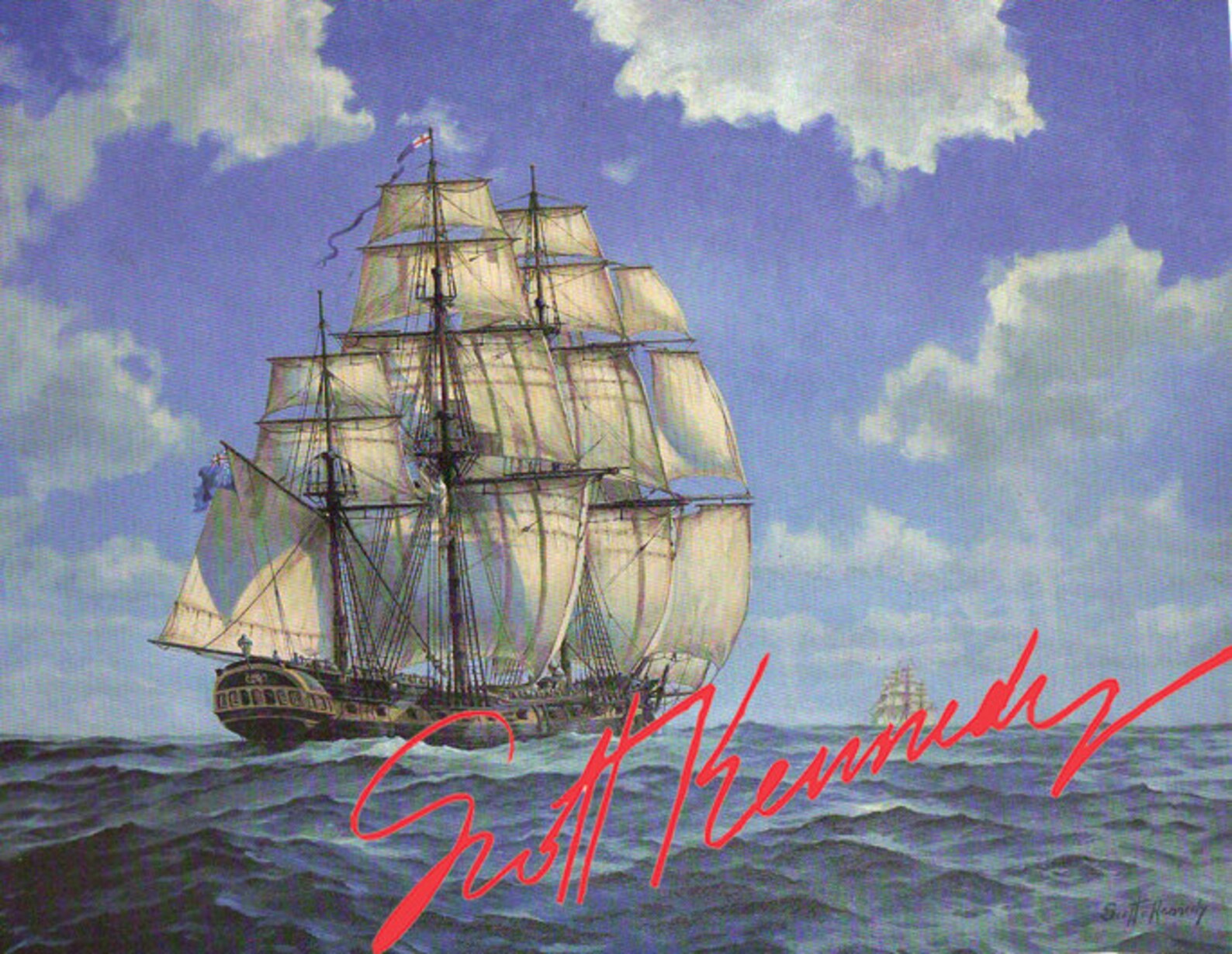 HMS Rose - Tall Ship - Oil Painting- Giclee Print - Etsy