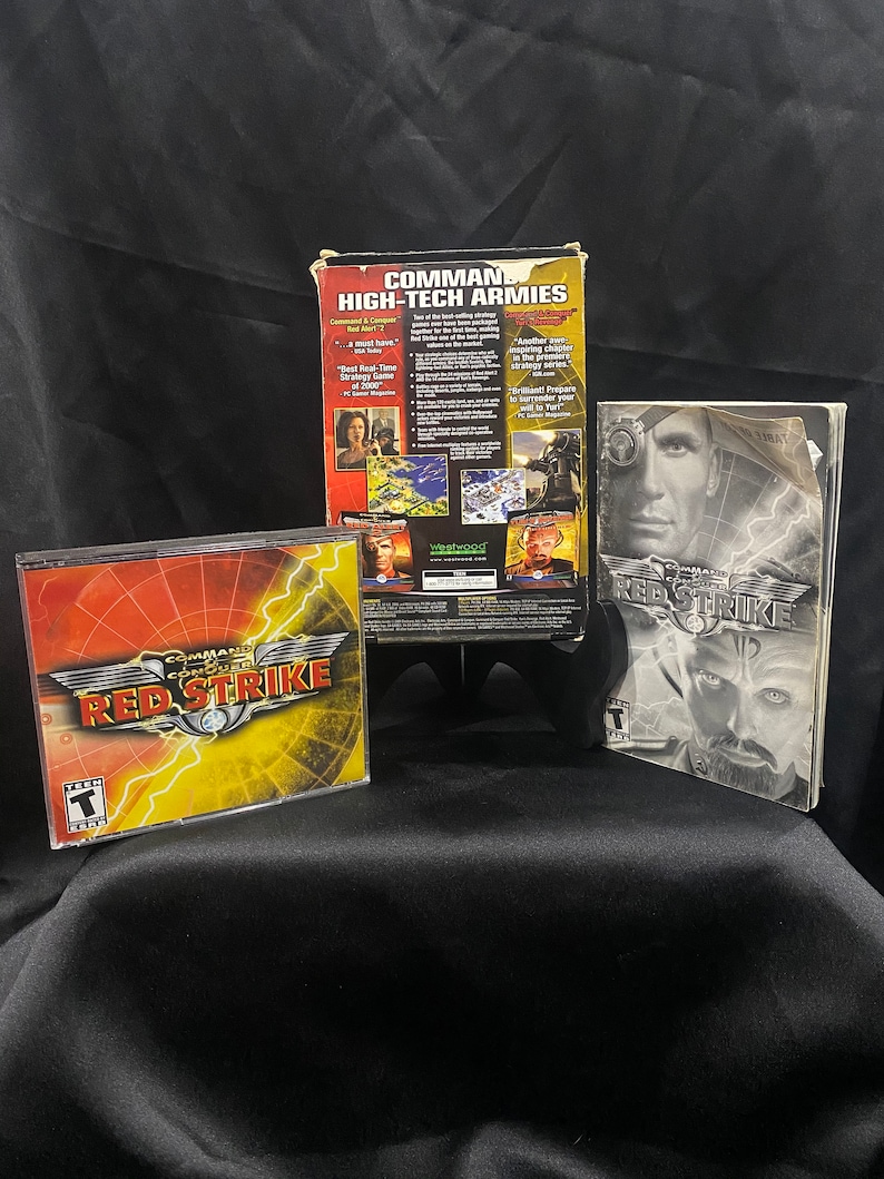 Command and Conquer RED STRIKE PC Game - Etsy