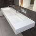 BESPOKE CORIAN Wash Trough With Hidden Waste - Etsy