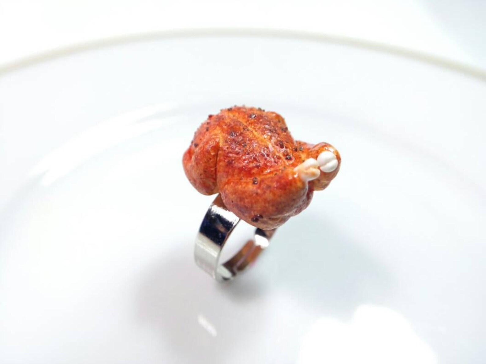 Turkey Charm Thanksgiving Turkey Charm Roasted Turkey Food - Etsy