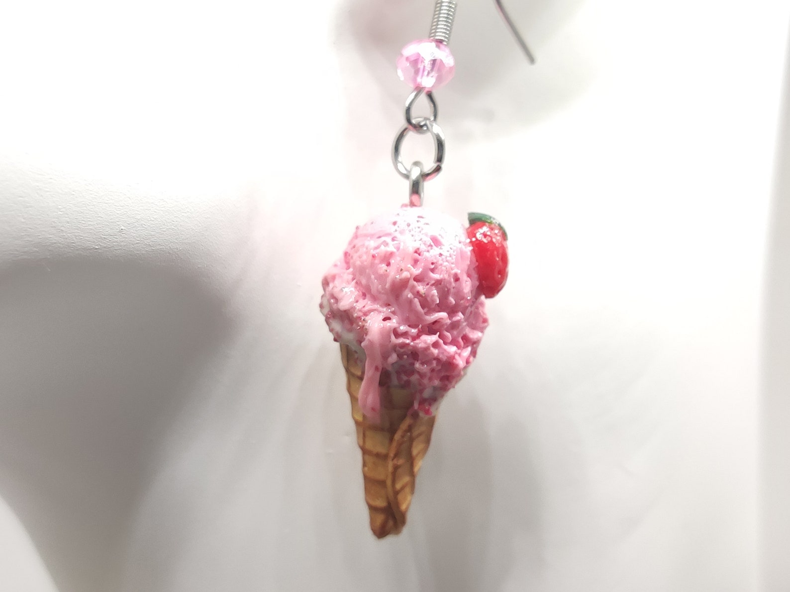 Classic Flavors Ice Cream Charm, Made-to-order, Polymer Clay Jewelry ...