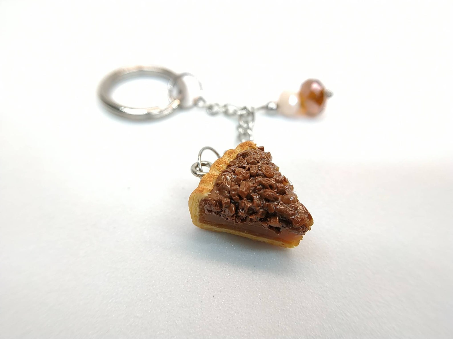 Pecan Pie Charm Food Charms Dessert Jewelry Food Necklace | Etsy
