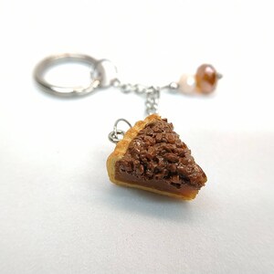 Pecan Pie Charm, Food Charms, Dessert Jewelry, Food Necklace, Fall ...