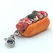 Handmade Polymer Clay LA Style Hot Dog Charm, Miniature Food Jewelry - Etsy