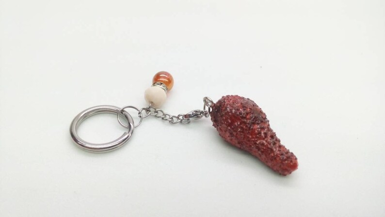 Buffalo Wing Charm Chicken Leg Charm Polymer Clay Food | Etsy