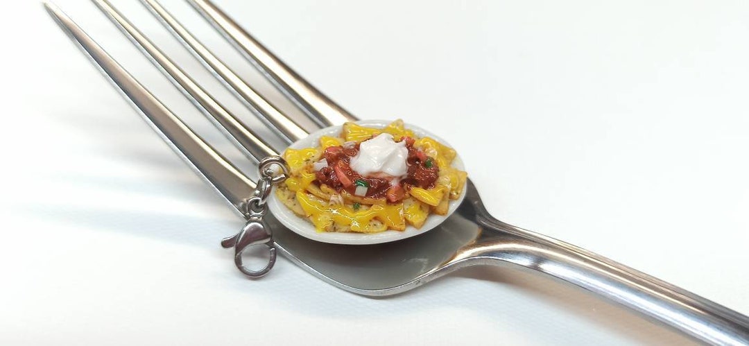 Chilli Nachos Platter Charm, Cheese Nachos Charm, Nachos Necklace ...