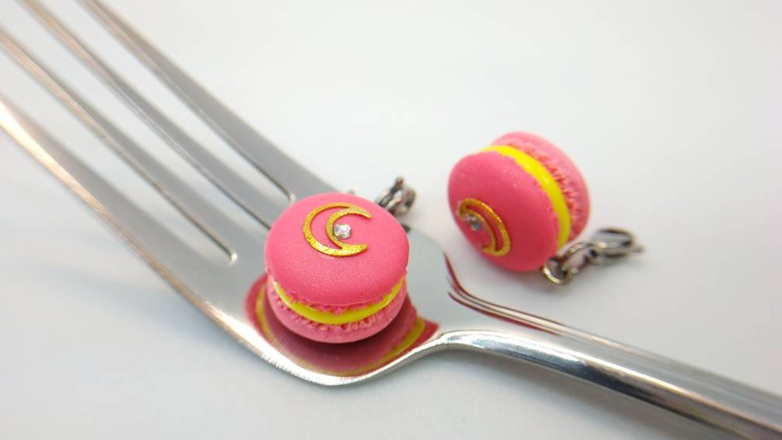 Moon Prism Power Macaron Charm, Moon Macaron, Mars Macaron, Venus ...