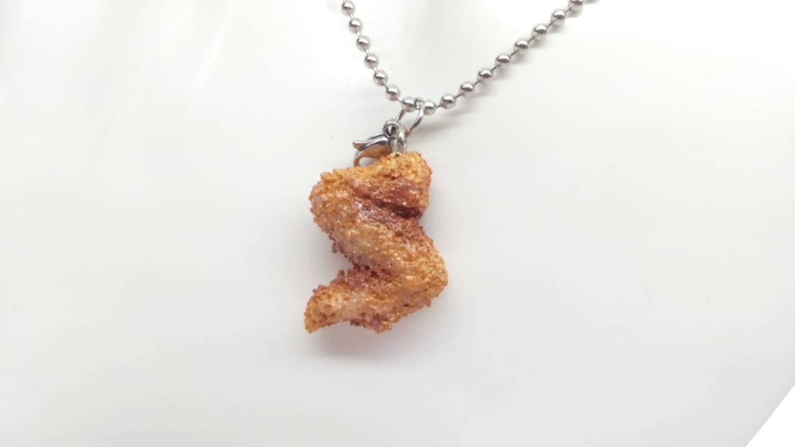 Fried Chicken Charm Chicken Leg Charm Polymer Clay Food - Etsy