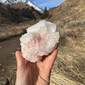 Pink Halite Halite Cluster Halite From Trona Halite Crystal Halite ...