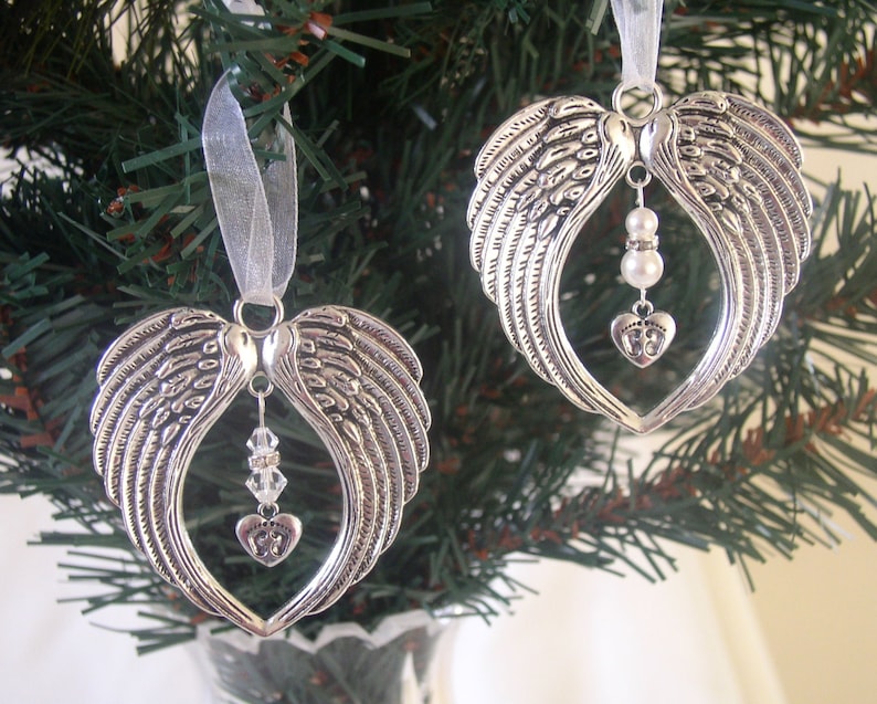 Memorial Angel Wing Hanging Ornament Baby Loss/miscarriage - Etsy UK