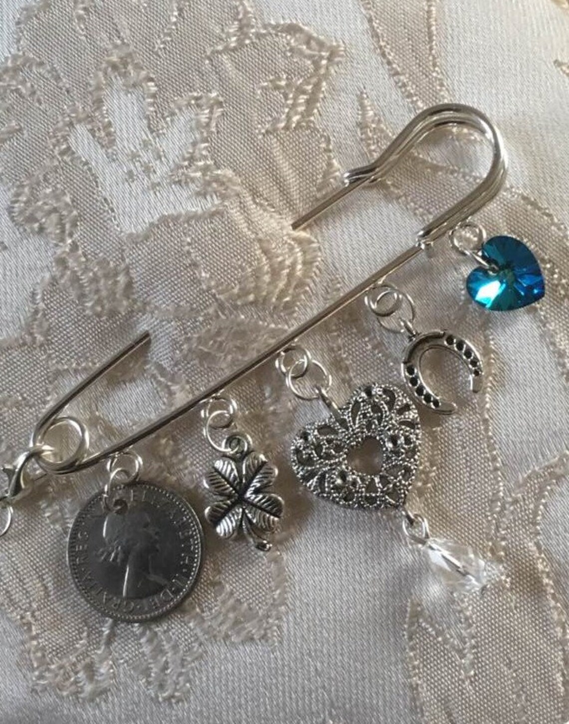 Something Old Something New …. Bridal Pin Keepsake/wedding Gift - Etsy