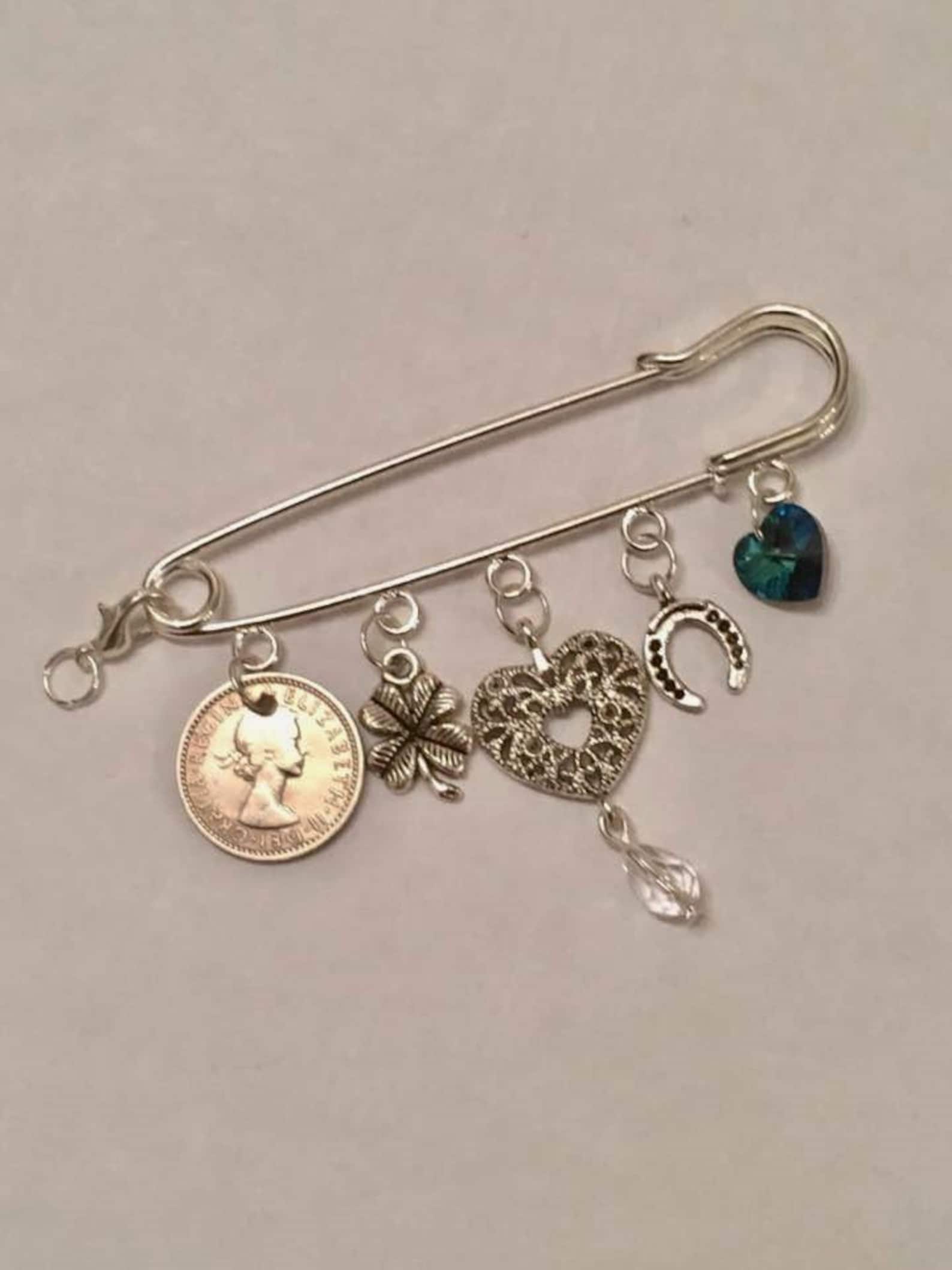 Something Old Something New …. Bridal Pin Keepsake/wedding Gift - Etsy