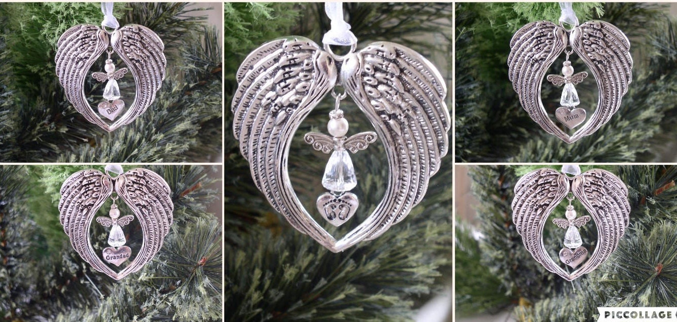 Memorial Hanging Ornament Made with Swarovski Bead & Crystal | Etsy