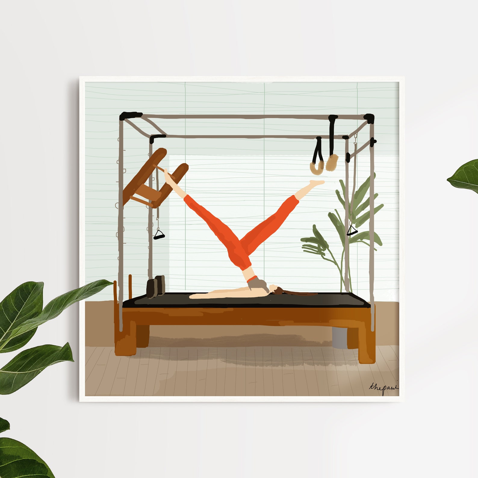 Pilates Poster PrintablePilates Exercise PrintPilates Studio | Etsy