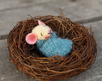 Needle Felted Baby - Etsy