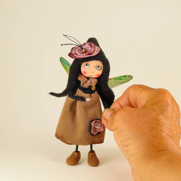 Miniature Fairy Doll - Etsy