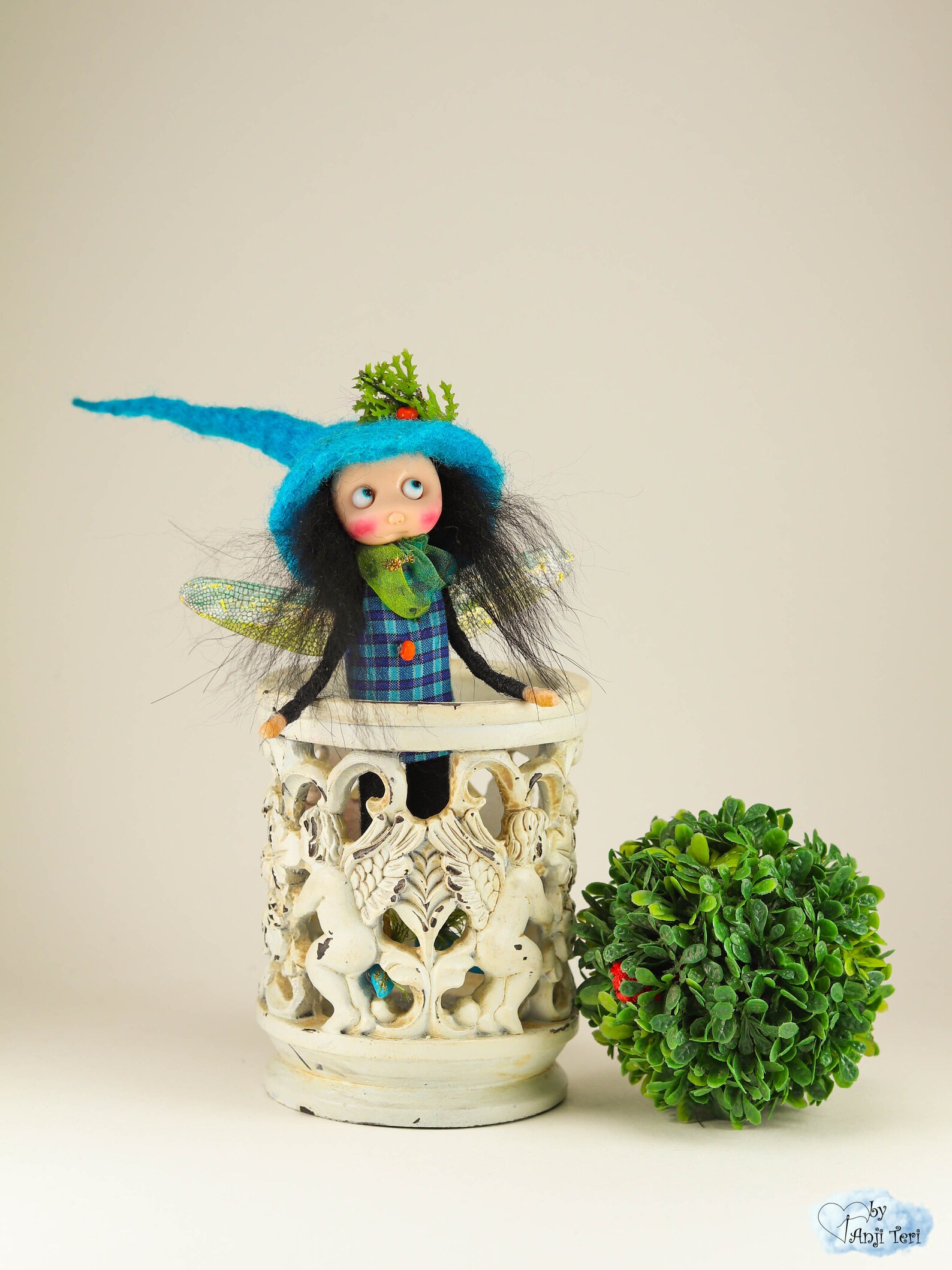 Miniature Fairy Pixie Fairy Miniature Dolls Woodland Fairy | Etsy