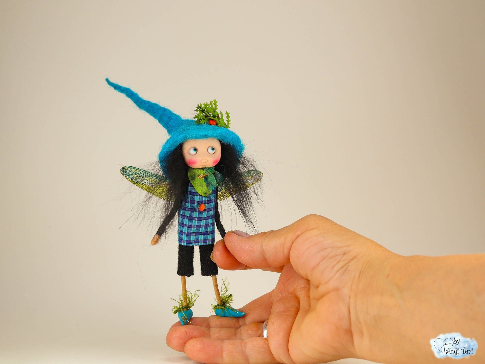 Miniature Fairy Pixie Fairy Miniature Dolls Woodland Fairy | Etsy