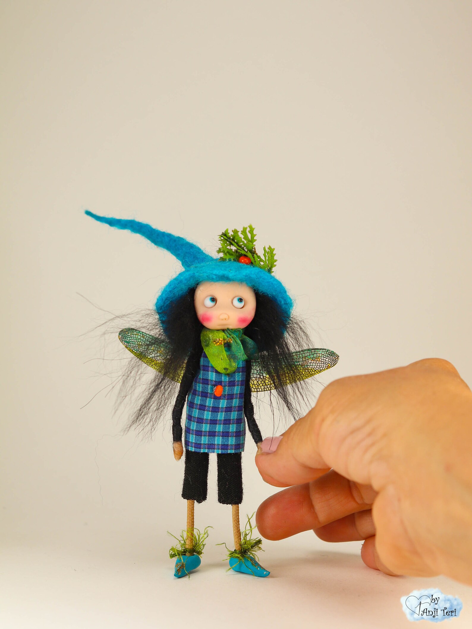 Miniature Fairy Pixie Fairy Miniature Dolls Woodland Fairy | Etsy