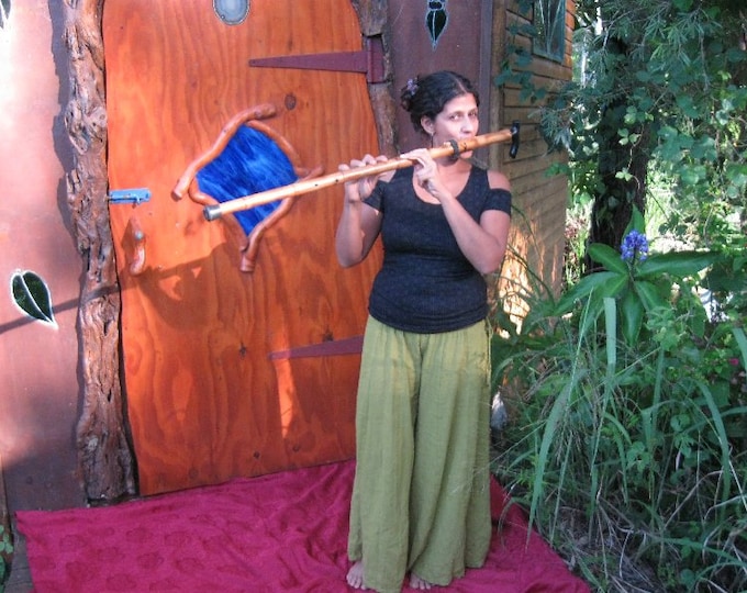 Walking Stick Flute With Handle(native American Style) - Etsy