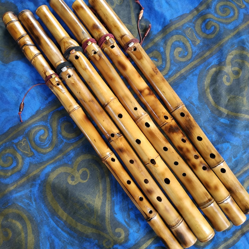 Bamboo Flute - Etsy