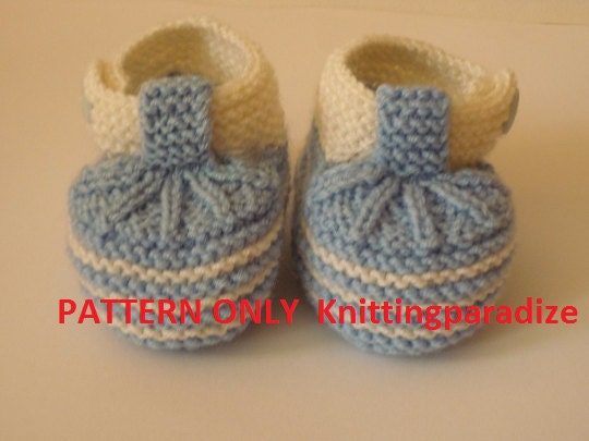 PATTERN ONLY Knit Baby Boots Knit Baby Booties Baby Boy - Etsy