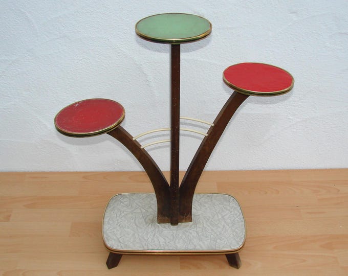 1950s Mid Century Plant Stand - Plant Table. - Etsy