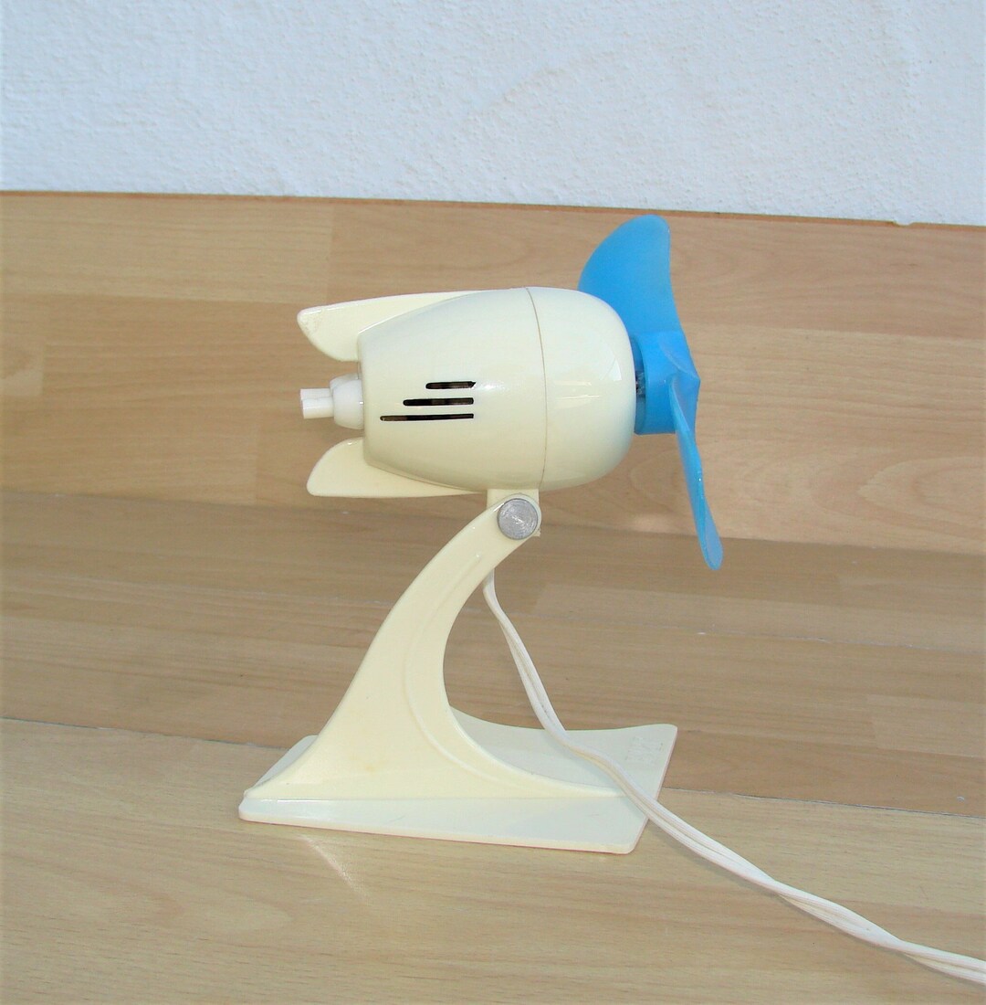 Stylish 50er J. BASF Streamline Table Fan Streamline With - Etsy
