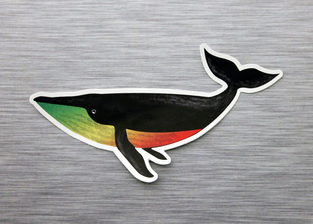 Rasta Stickers | Whale Sticker Outdoor Small Bumper Stickers | 561 - Etsy