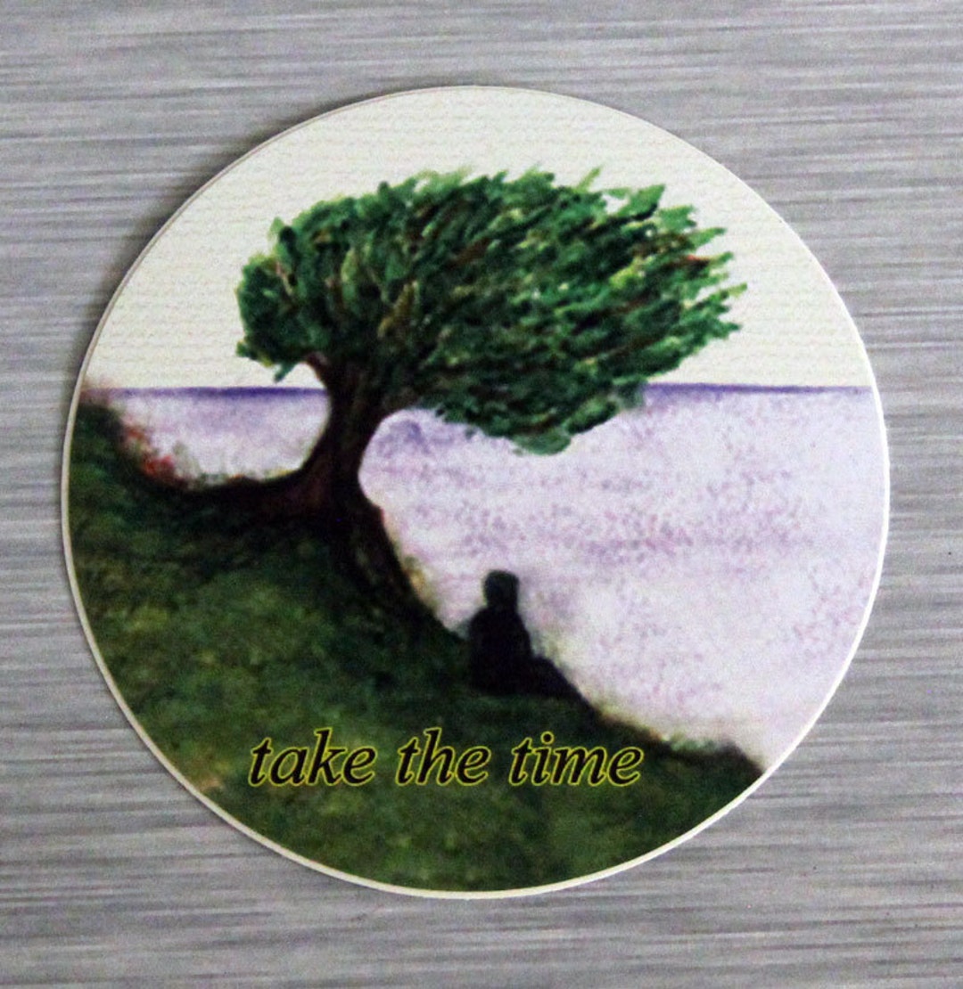 Take the Time Sticker Outdoor Bumper Stickers | 305 - Etsy