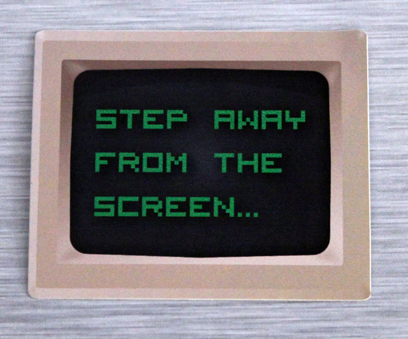 Step Away From The Screen Mini Bumper Sticker | Etsy