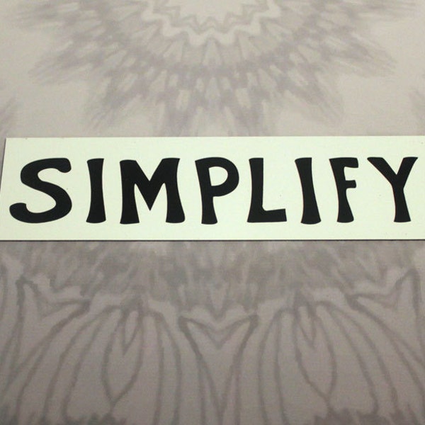 Simplify - Etsy
