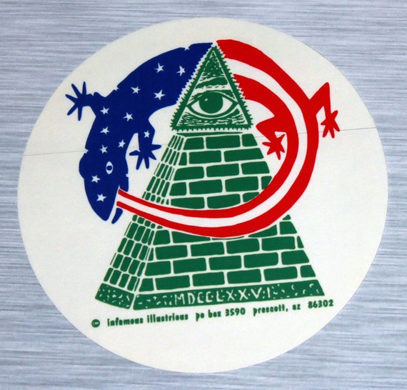 Political USA Lizard Sticker Bumper Stickers 024 | Etsy