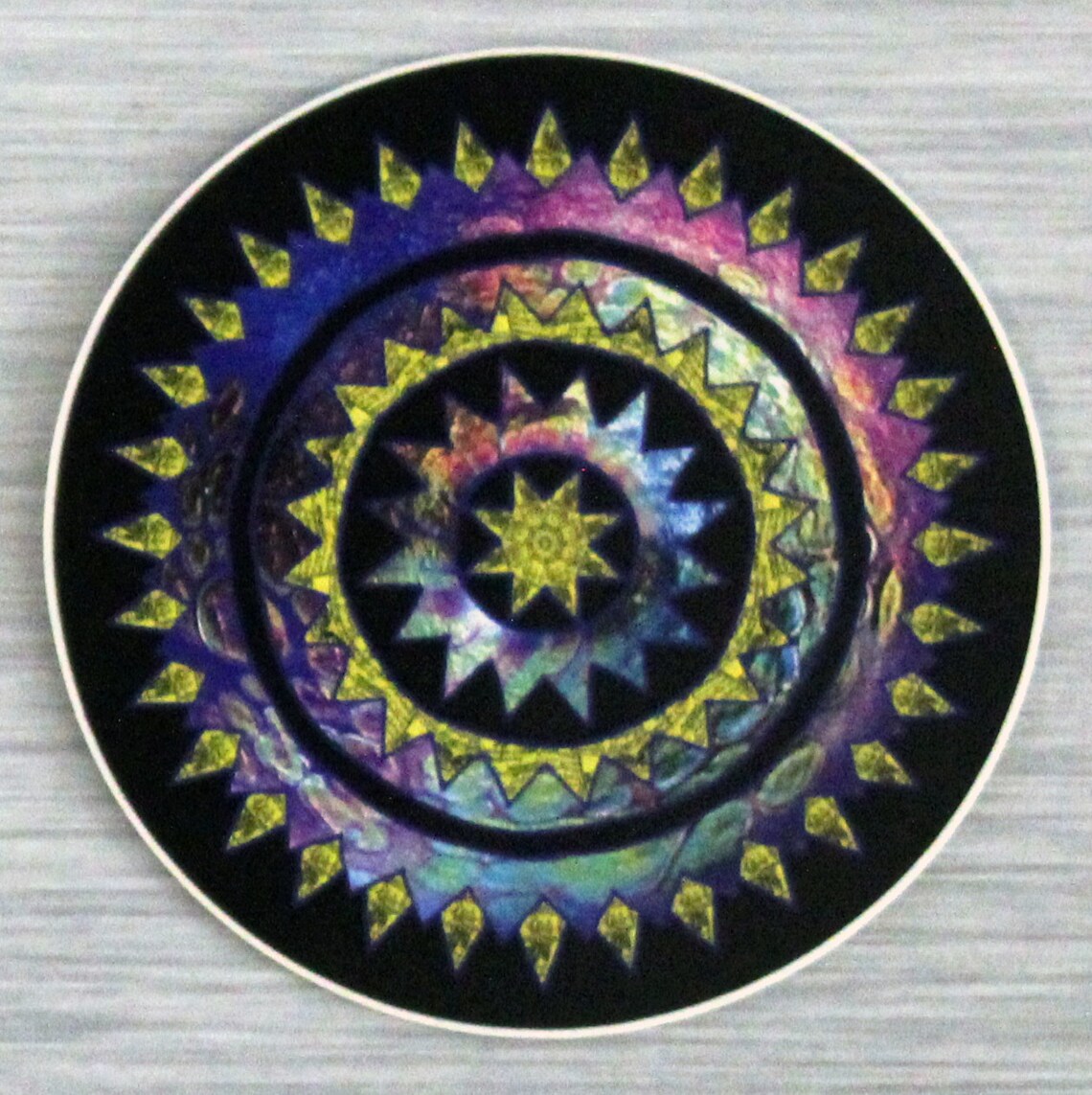 Enchanted Medallion Mandala Sticker Outdoor Bumper Sticker 341 - Etsy
